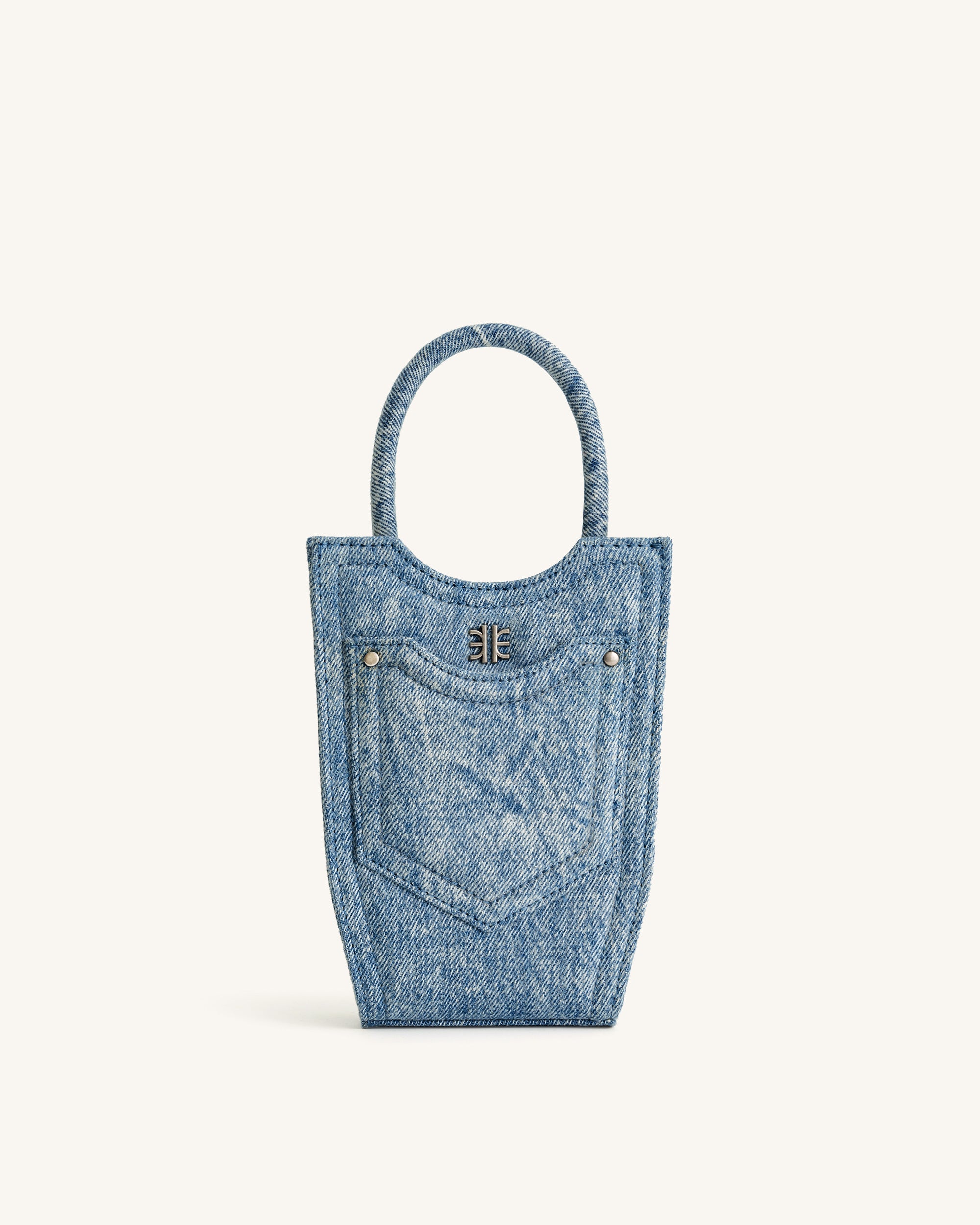 FEI Denim Phone Bag - Blue | JW PEI